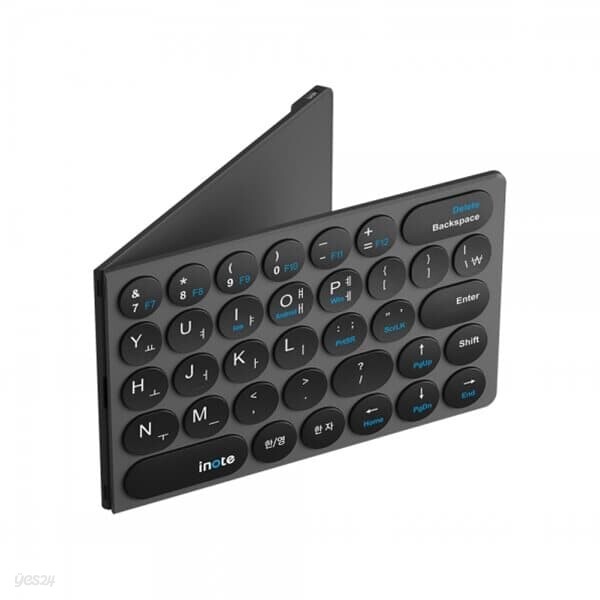 INOTE X-Folding XK802B 무선 접이식 키보드 - 예스24