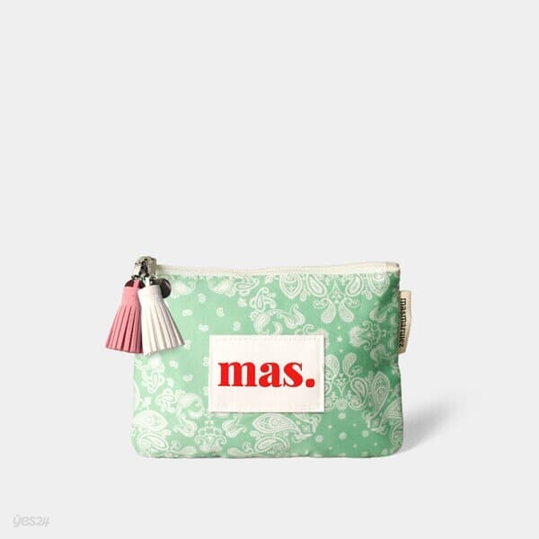 Basic pouch _ 페이즐리 Mint - 예스24