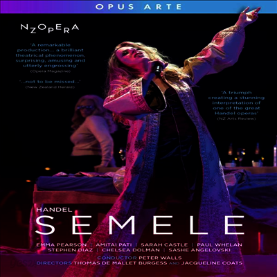 헨델: 오페라 '세멜레' (Handel: Opera 'Semele') (DVD)(한글자막) (2023) - Peter Walls ...