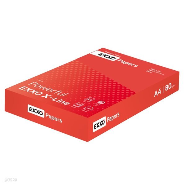 엑소 엑스라인 A4 복사용지 A4용지 80g 500매 1권 예스24