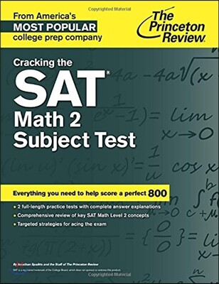 [중고샵] Princeton Review Cracking the SAT Math 2 Subject Test - 예스24