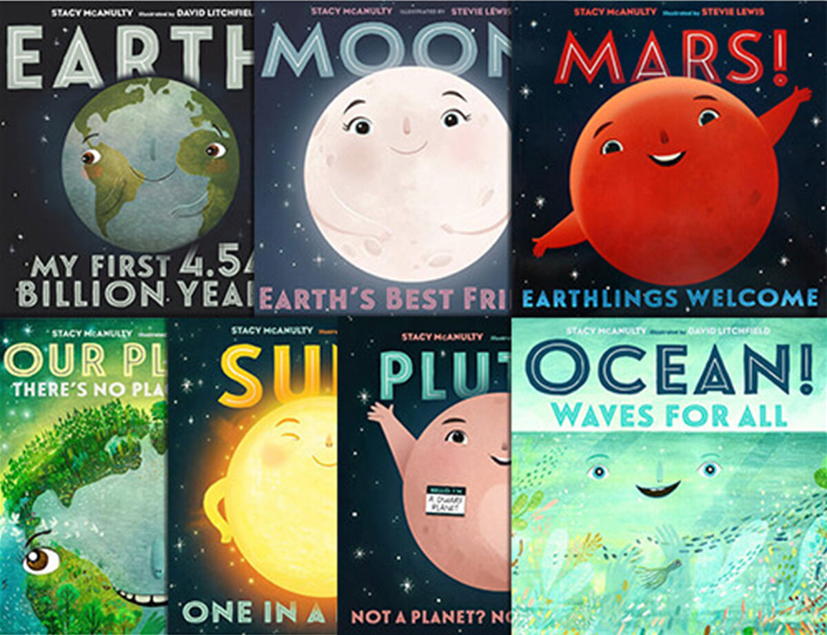 우주 그림책 페이퍼백 7종 세트 Our Universe 7 Books Pack (CD 미포함) - 예스24