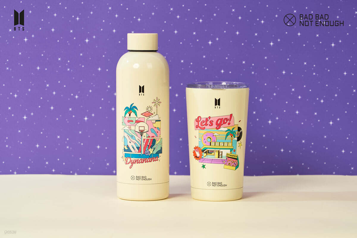방탄소년단 (BTS) - BBNE BTS Dynamite Water Tumbler [Ivory] - 예스24