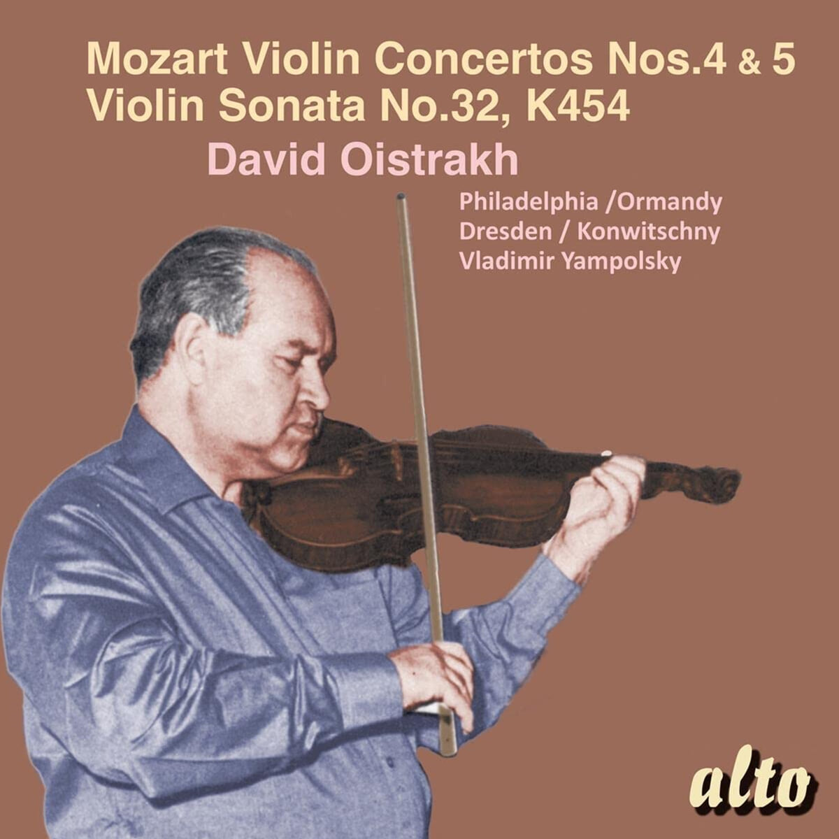 David Oistrakh 모차르트: 바이올린 협주곡 4번, 5번 (Mozart: Violin Concertos Nos. 4 & 5) - YES24