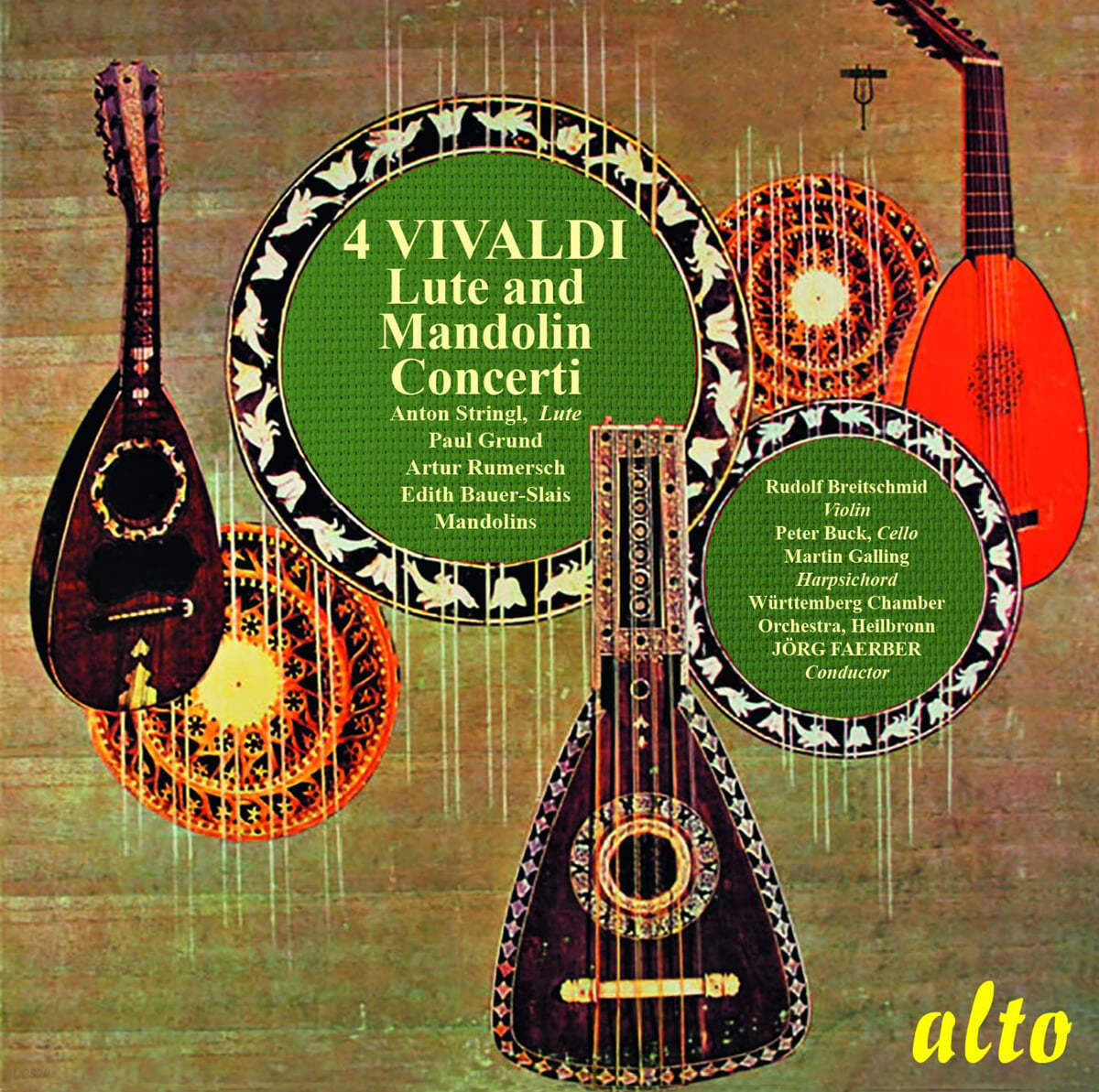 Jorg Faerber 비발디: 류트와 만돌린을 위한 협주곡 (Vivaldi: Lute & Mandolin Concertos ...