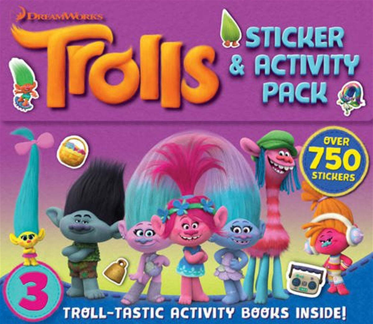 Trolls Sticker & Activity Pack - 예스24