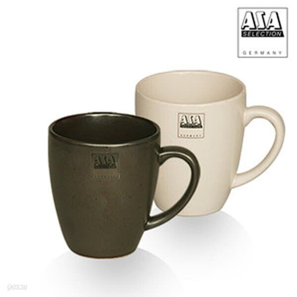 [아사셀렉션] 쿠바 스톤+크림 빅머그 2P세트 400ml - 예스24