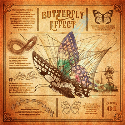 Sekai No Owari (세카이노 오와리) - Butterfly Effect (CD+DVD) (초회한정반 B) - 예스24