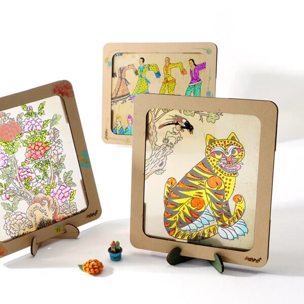 아트랄라 우리나라 명화액자 전통 명화그림 diy 미술활동 - 예스24