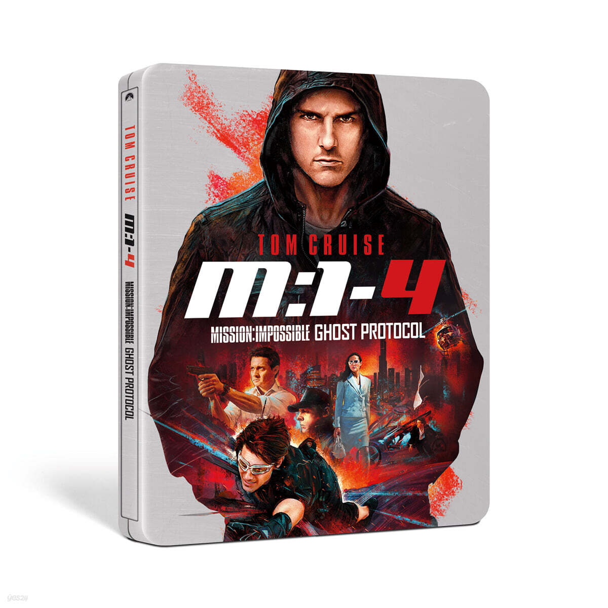 미션 임파서블 고스트 프로토콜 (3Disc, 4K UHD+BD+보너스BD 스틸북 한정수량) : 블루레이 - YES24