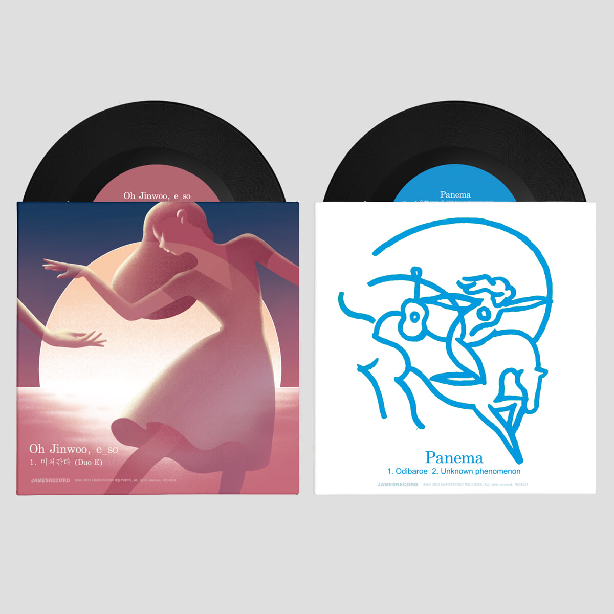 Duo e (오진우,이소) / 파네마 - Duo e 그리고 파네마의 스플릿 [7인치 Vinyl] - YES24