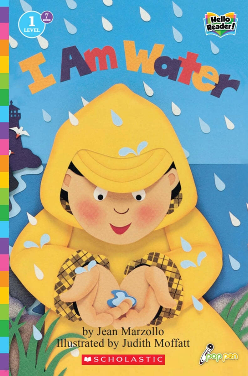 Scholastic Hello Reader Level 1 #07: I Am Water (Book + StoryPlus QR ...