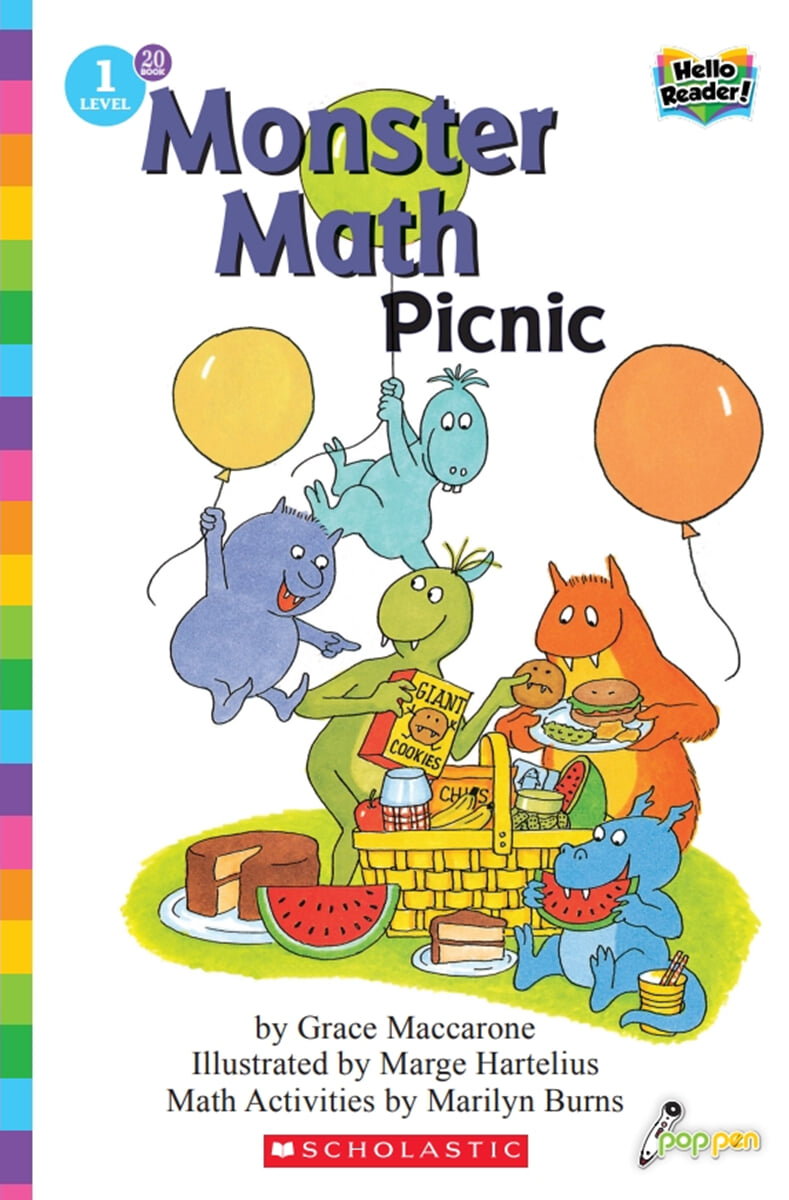 Scholastic Hello Reader Level 1 #20: Monster Math Picnic (Book ...
