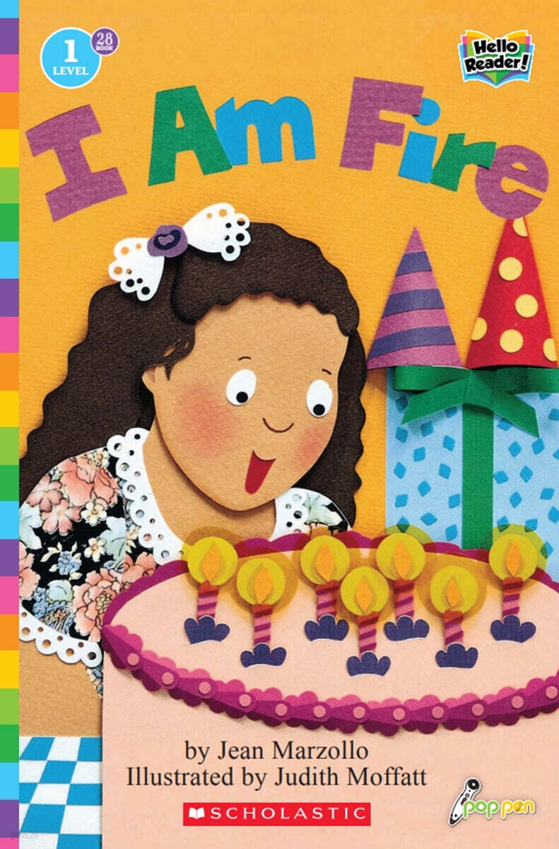 Scholastic Hello Reader Level 1 #28: I Am Fire (Book + StoryPlus QR) - 예스24