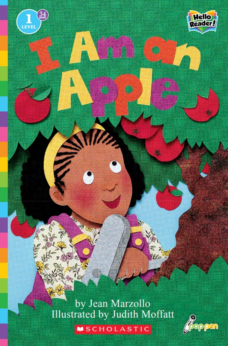 Scholastic Hello Reader Level 1 #34: I Am an Apple (Book + StoryPlus QR ...