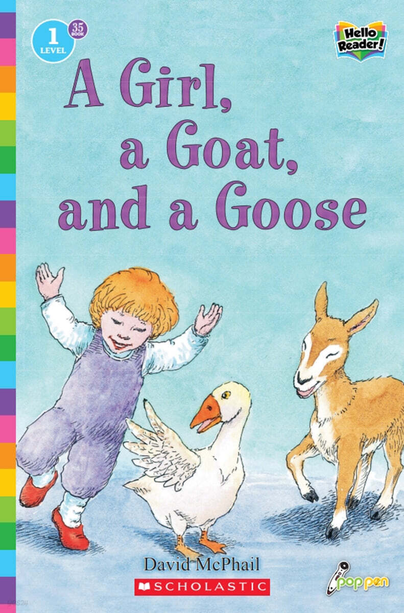 Scholastic Hello Reader Level 1 #35: A Girl, a Goat, and a Goose (Book ...