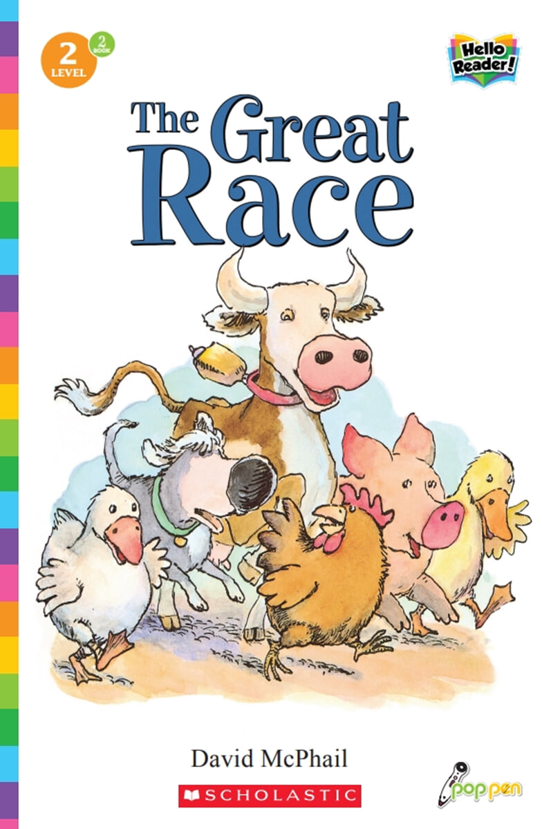 Scholastic Hello Reader Level 2 #02: The Great Race (Book + StoryPlus ...