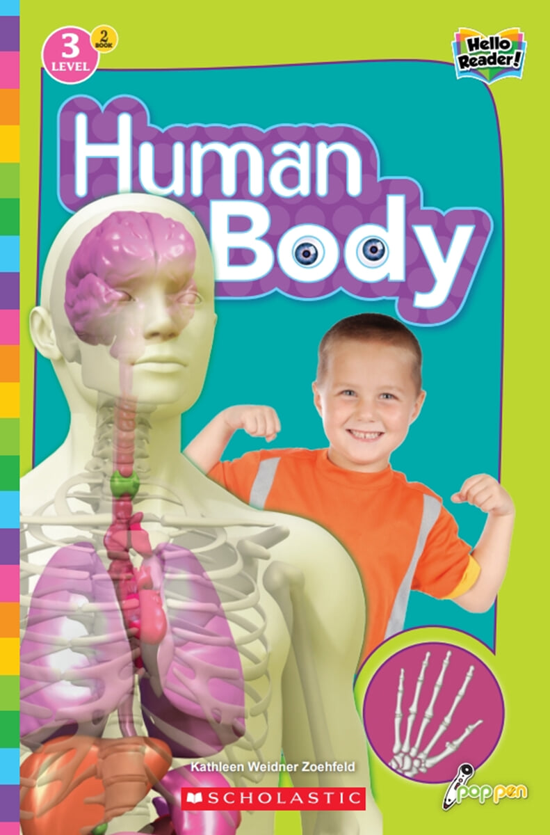 Scholastic Hello Reader Level 3 #02: Human Body (Book + StoryPlus QR ...