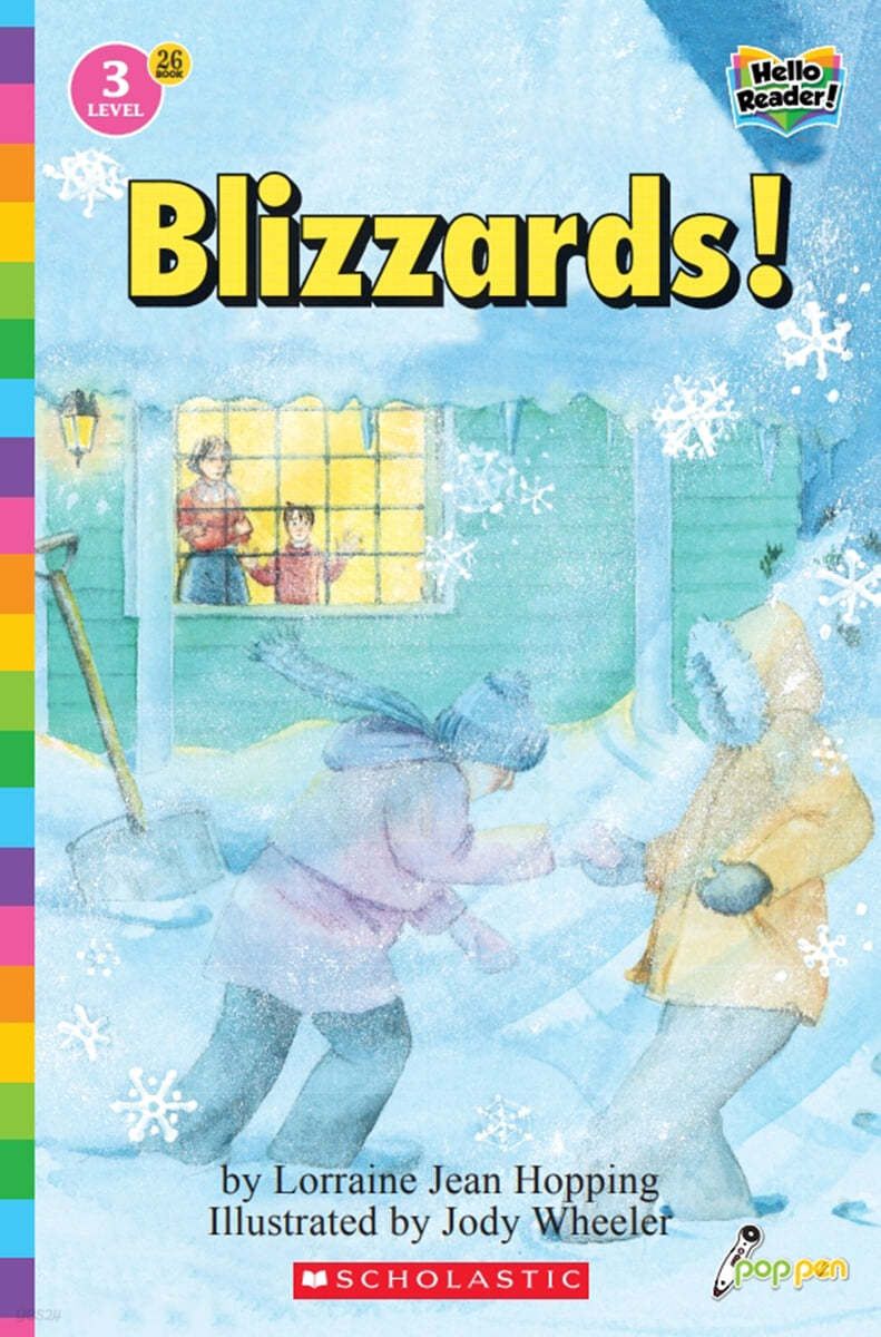 Scholastic Hello Reader Level 3 #26: Blizzards! (Book + StoryPlus QR) - 예스24