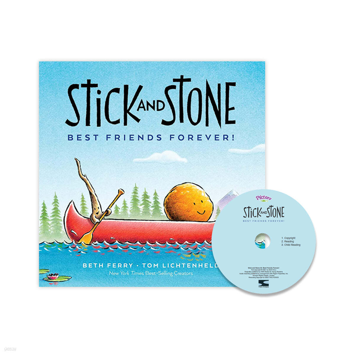 Pictory Set 1-70 : Stick and Stone Best Friends Forever! (Book+CD) - 예스24