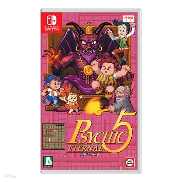 [닌텐도][스위치 게임] 사이킥 5 이터널 (PSYCHIC 5: ETERNAL) - 예스24