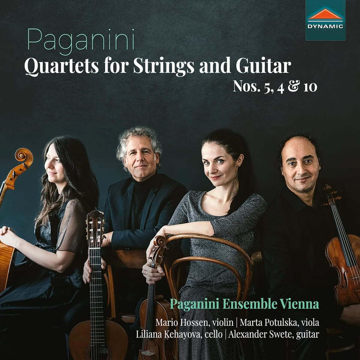 Paganini Ensemble Vienna 파가니니: 현과 기타를 위한 사중주 4, 5, 10번 (Paganini ...