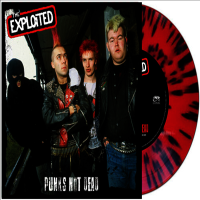 Exploited - Punk's Not Dead (7 inch Red/ Black Splatter LP) - 예스24