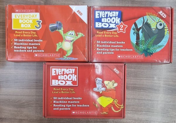 [중고샵] Everyday Book Box Red Set - 예스24