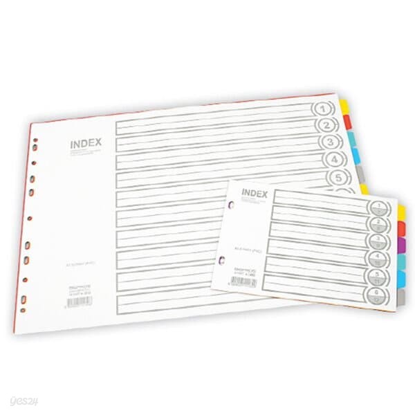 [대흥] 인덱스간지 I-406 6분류 PP A5 - 예스24