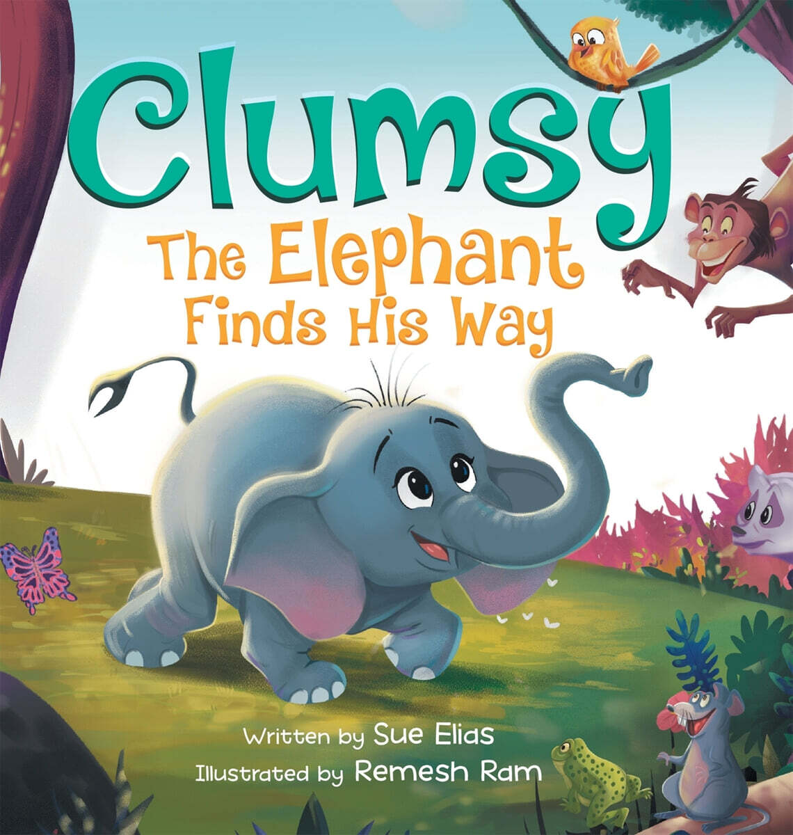 Clumsy the Elephant Finds his Way: A Humorous And Heartwarming Picture ...