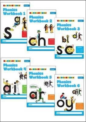 Phonics Workbooks (1-6) - 예스24