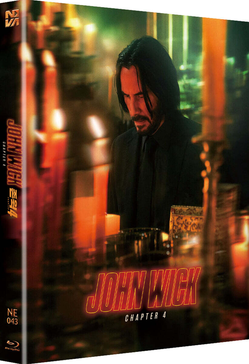 존윅 4 (1Disc, 렌티큘러 오링슬립 스틸북 1,000장 한정판) : 블루레이 - 예스24