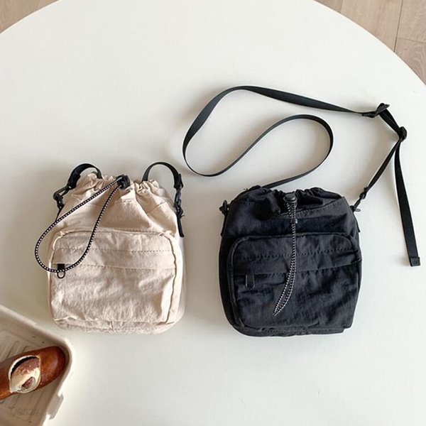 아동 포켓스트링 크로스백(3col) - 예스24