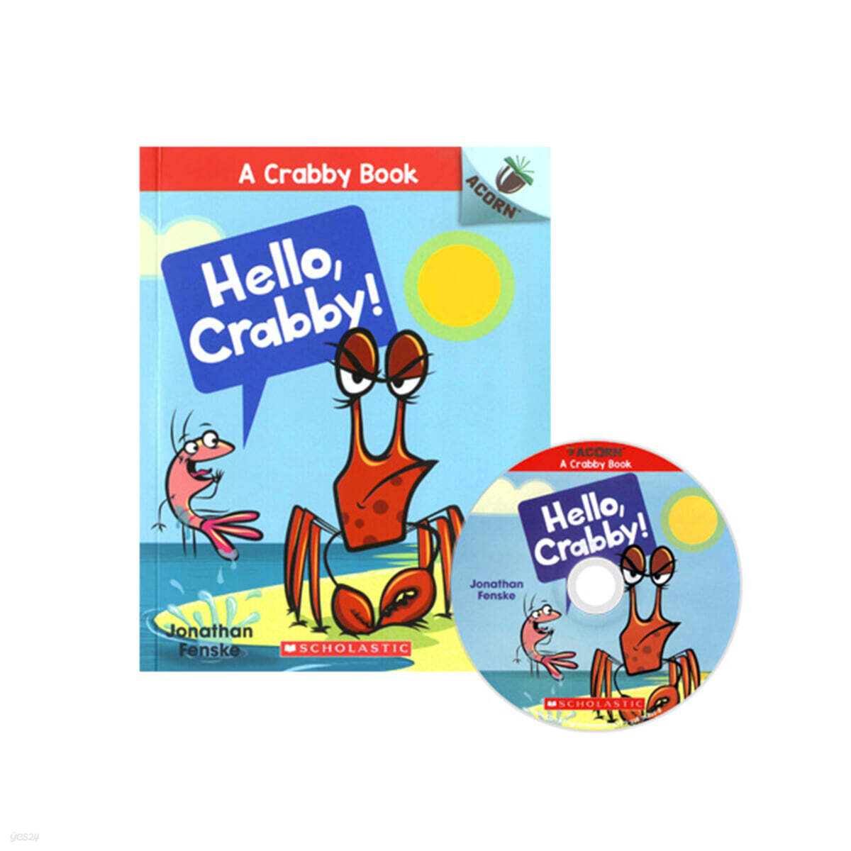 A Crabby Book #1: Hello, Crabby! (with MP3 CD & Storyplus QR) (An Acorn ...
