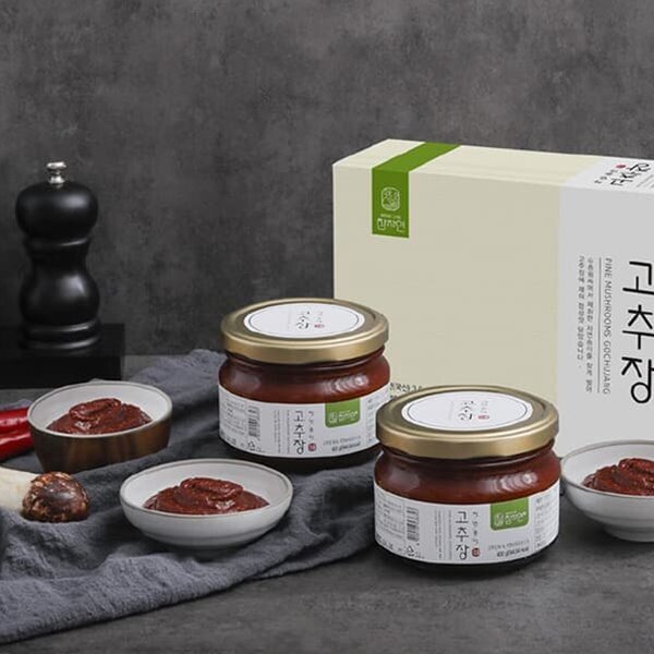 [송림山속] 자연산 송이버섯 고추장 400gx2병 - 예스24