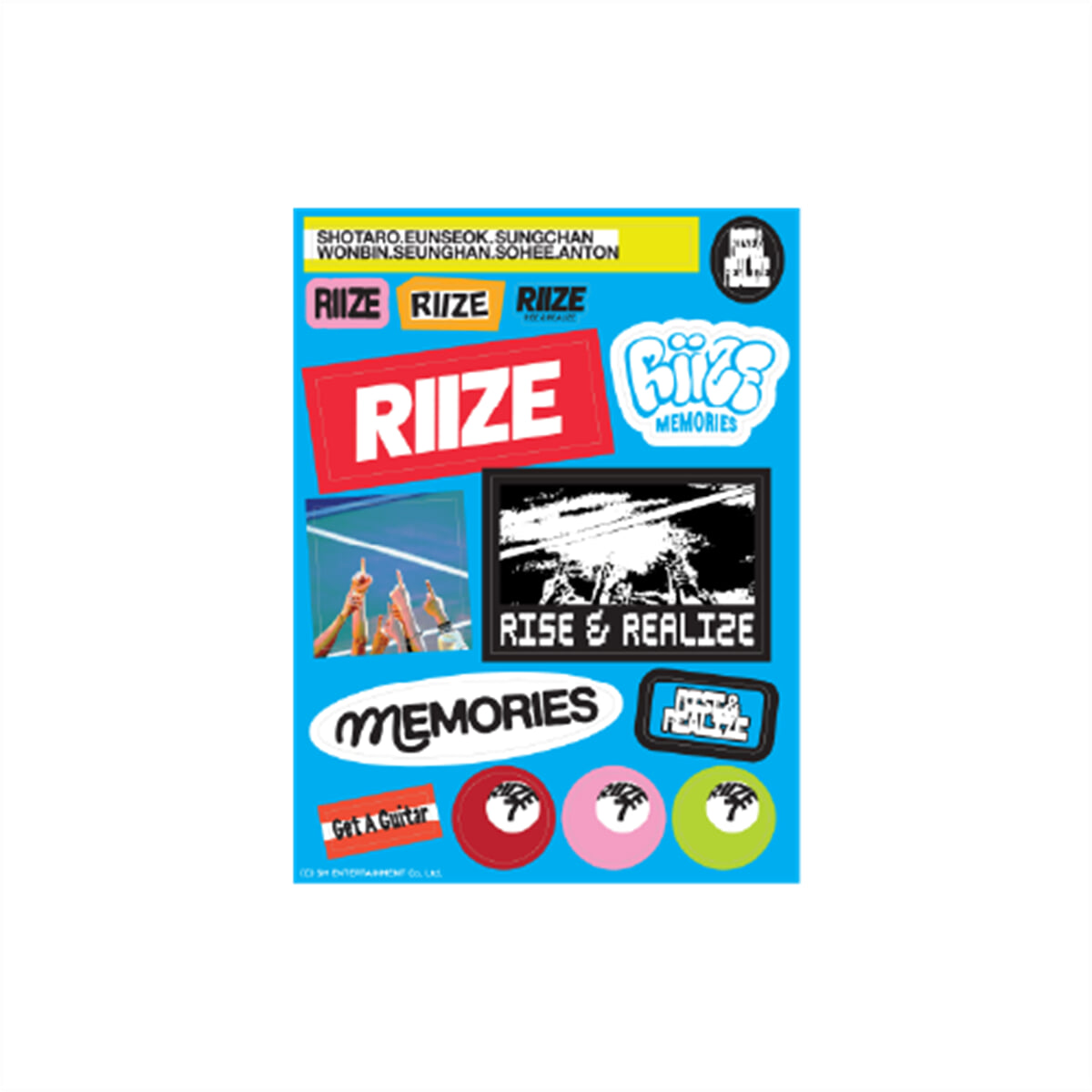 [RIIZE 'Get A Guitar'] STICKER - 예스24