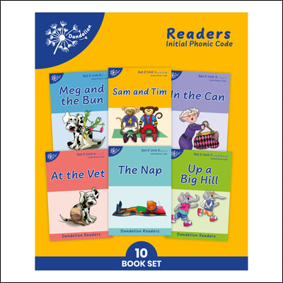 Phonic Books Dandelion Readers Set 2 Units 1-10 Sam and Tim (Alphabet ...