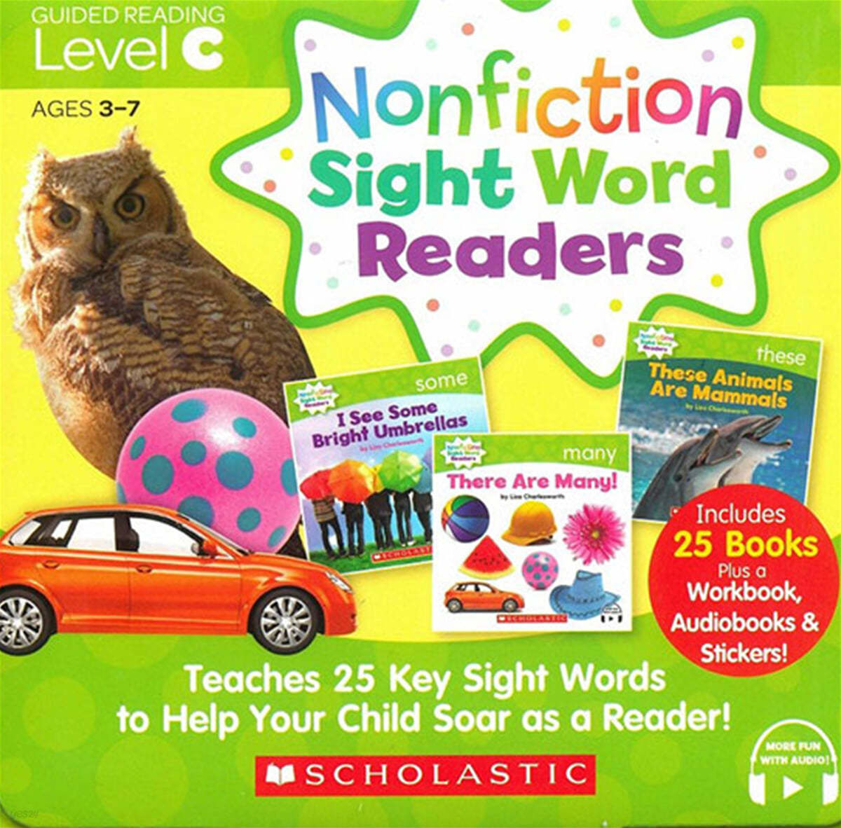 Nonfiction Sight Word Readers Level C (StoryPlus QR코드) - 예스24