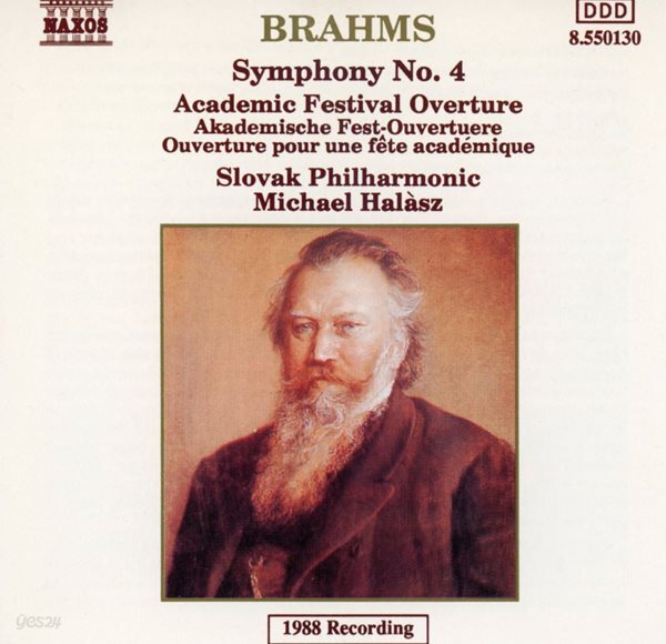 [중고샵] 미카엘 할라스 - Michael Halasz - Brahms Symphony No.4 Academic Festival ...