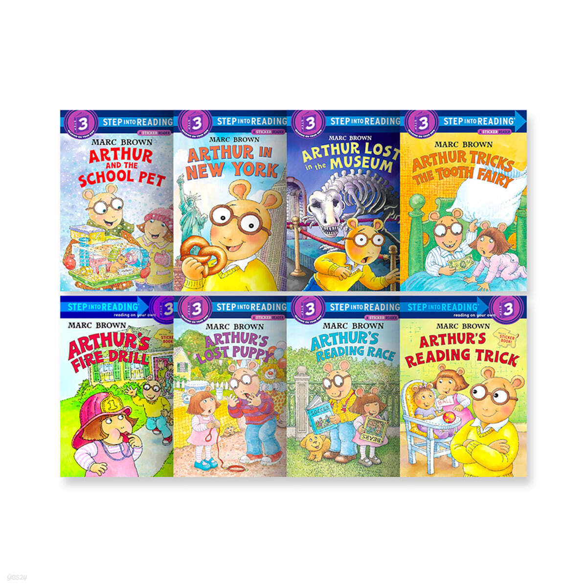 Step Into Reading 3 : Arthur 8종 세트 - 예스24