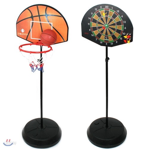 농구 와 다트 게임농구,다트,다트보드,농구대,탁구게임,스탠드형,게임판,보드게임,올림픽,가족게임,아이디어,인테리어,소품 - YES24