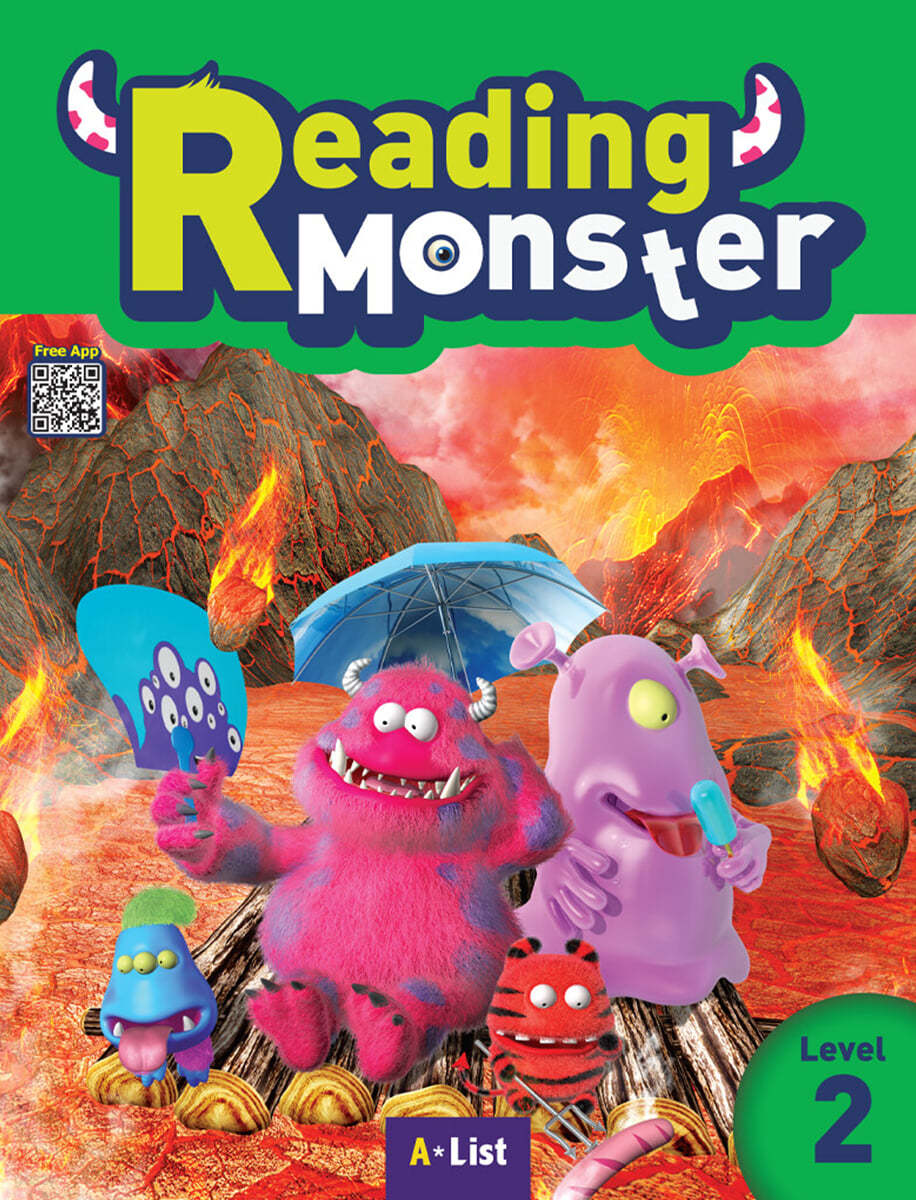 [중고샵] Reading Monster 2 : Student Book (with App) - 예스24