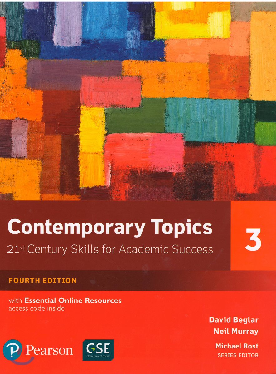 [중고샵] Contemporary Topics 3, 4/E (Online Resources) - 예스24