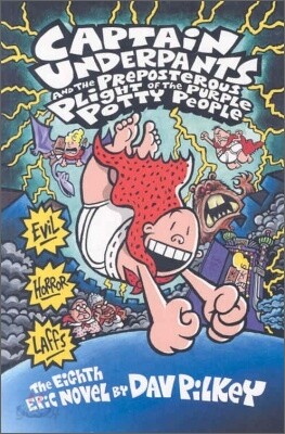 [중고샵] Captain Underpants and the Preposterous Plight of the Purple ...