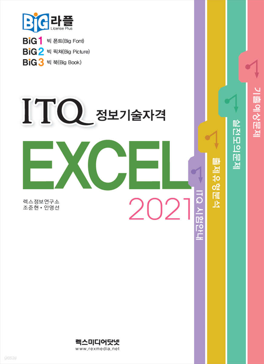 빅라플 ITQ 엑셀 2021 - 예스24