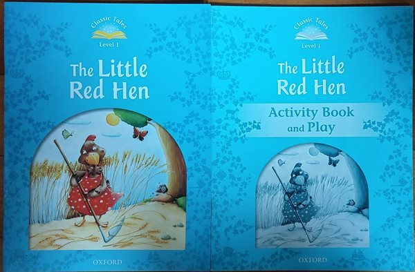 [중고샵] Classic Tales Level 1 : The Little Red Hen + Activity Book and ...