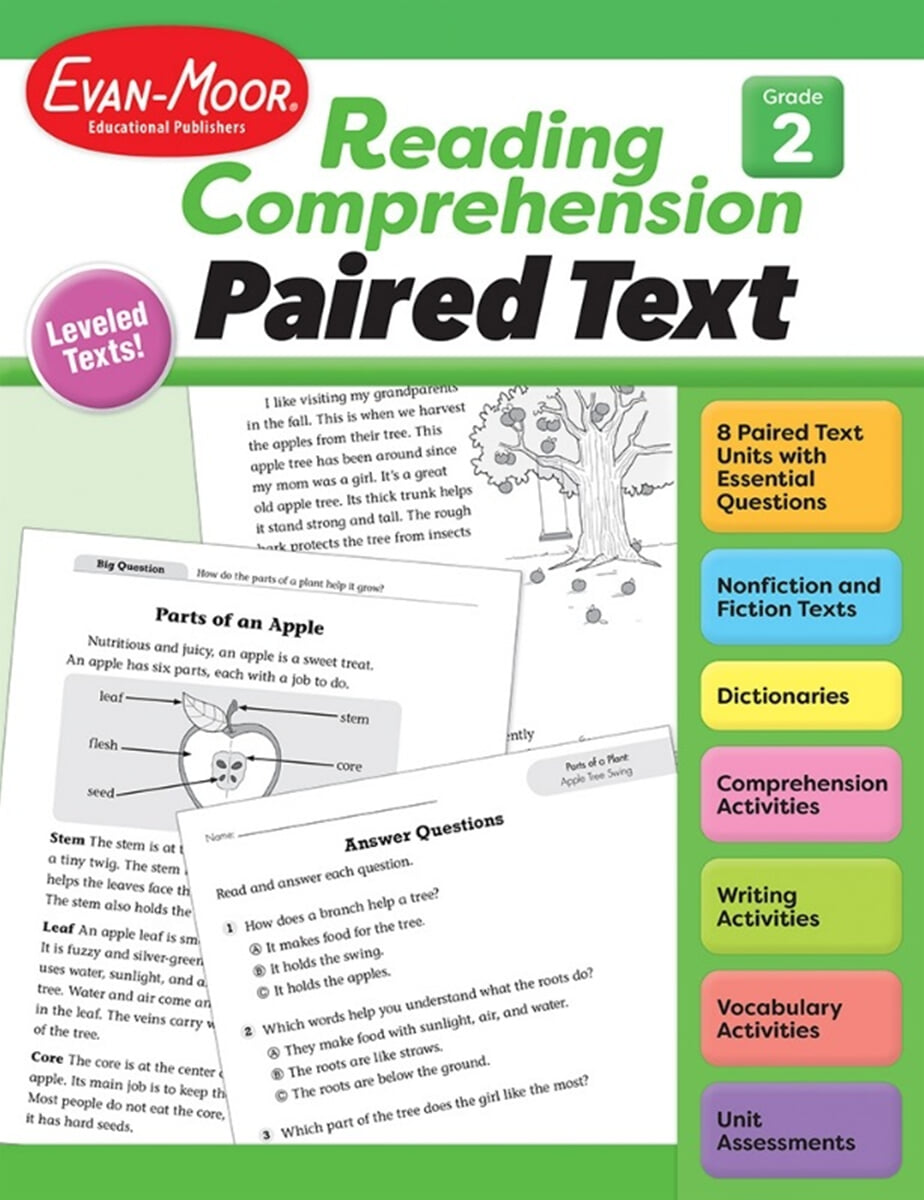 Reading Comprehension: Paired Text, Grade 2 Teacher Resource - 예스24