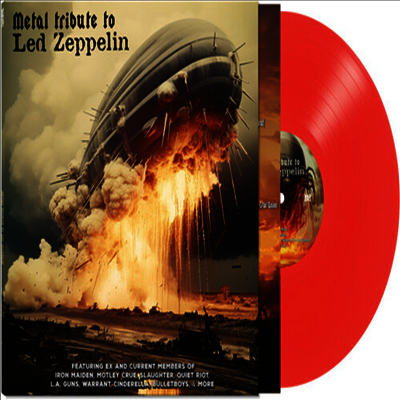 Tribute To Led Zeppelin - Metal Tribute To Led Zeppelin (Red LP) - 예스24