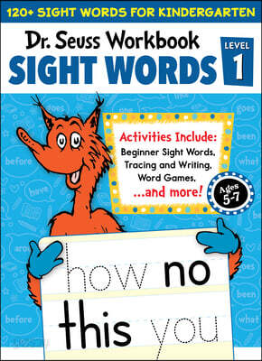 Dr. Seuss Sight Words Level 1 Workbook: A Sight Words Workbook for ...