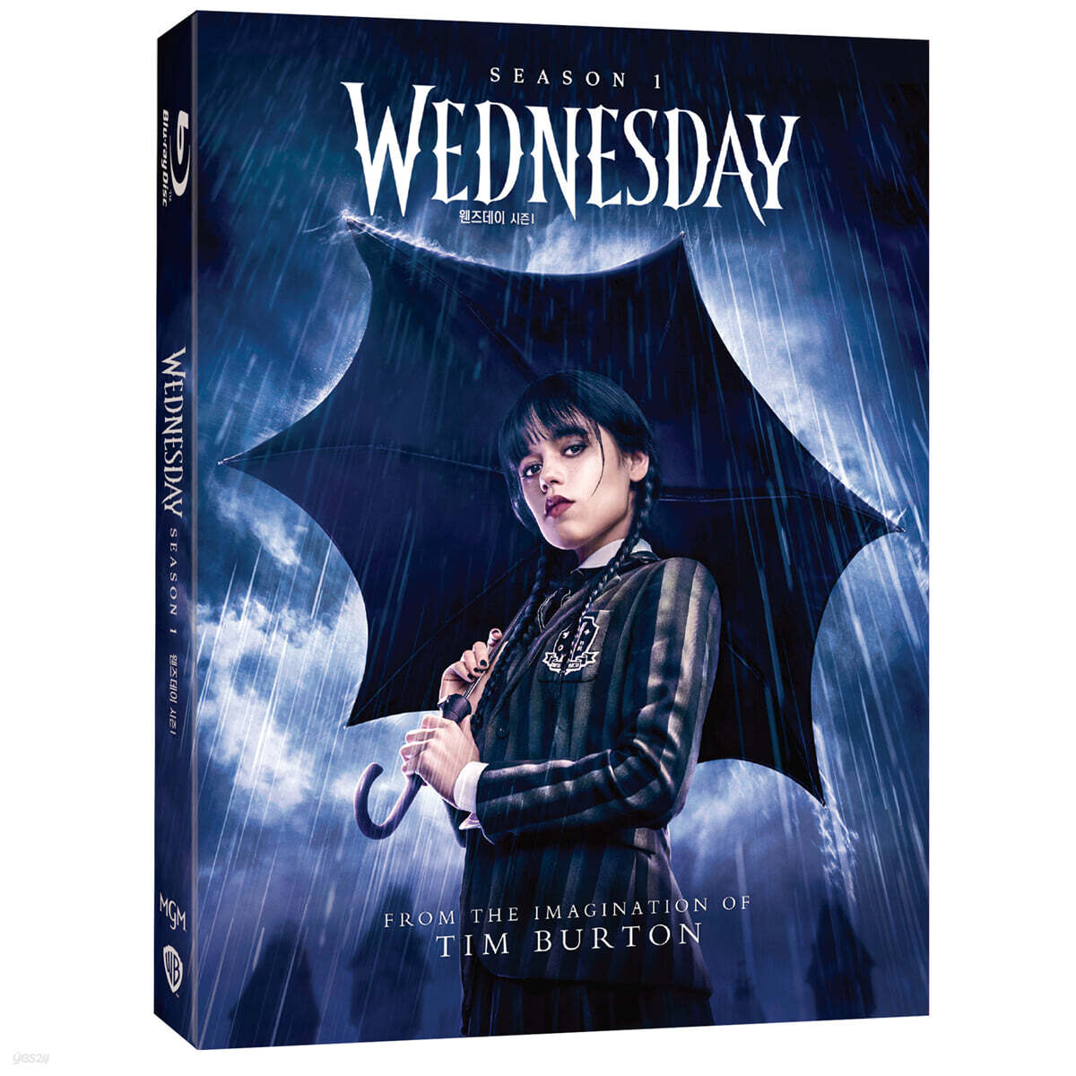 웬즈데이 시즌1 (2Disc, 초도한정 슬립케이스) : 블루레이 - 예스24